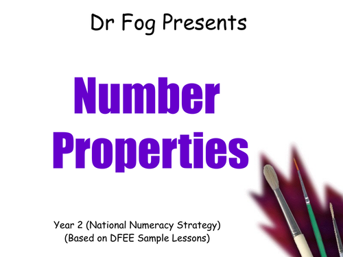 Number Properties YouTube Maths PowerPoint Presentation - FREE Year 2 ...