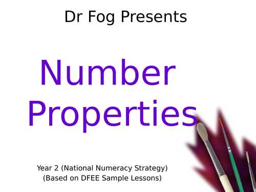 Number Properties YouTube Maths PowerPoint Presentation - FREE Year 2 ...