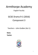 Teechers- John Godber, Work Booklet for Drama Students by C_Stephen2622 ...