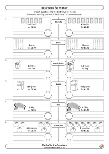 Best Value for Money KS2 | Teaching Resources