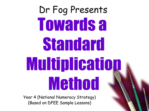 YouTube Towards a Standard Multiplication Method Year 4 Maths ...