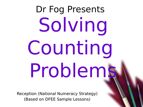 Solving Counting Problems YouTube PowerPoint Lesson - Spring Term ...