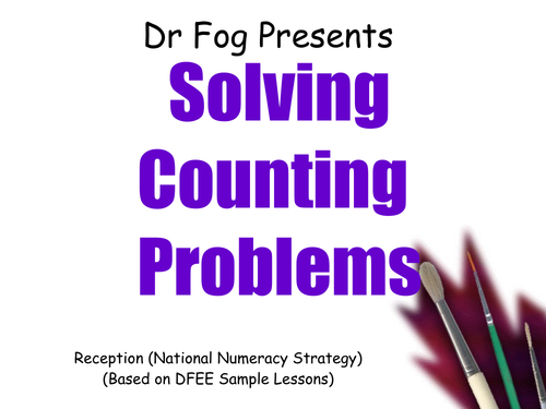 Solving Counting Problems YouTube PowerPoint Lesson - Spring Term - FREE Reception Maths ...