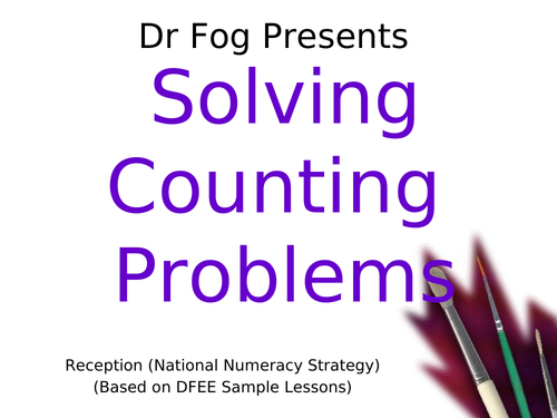 Solving Counting Problems YouTube PowerPoint Lesson - Spring Term - FREE Reception Maths ...