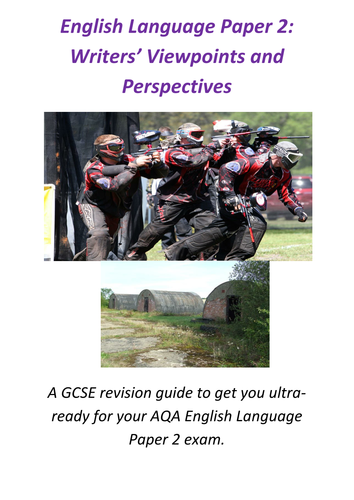 AQA English Language Paper 2 Revision | Teaching Resources
