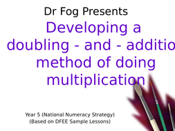 YouTube Developing a doubling and addition method of doing ...