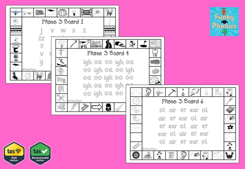 Phonics Phase 3 No Prep Bingo | Teaching Resources