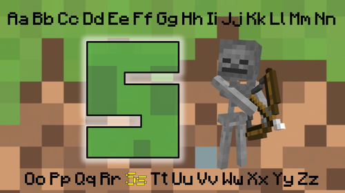 Minecraft Alphabet Posters | Teaching Resources