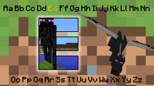 Minecraft Alphabet Posters | Teaching Resources