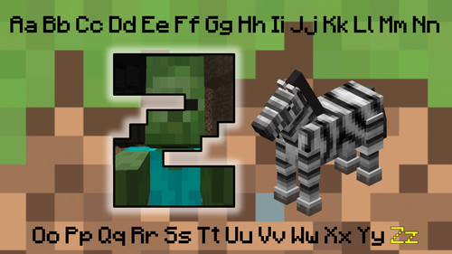Minecraft Alphabet Posters | Teaching Resources