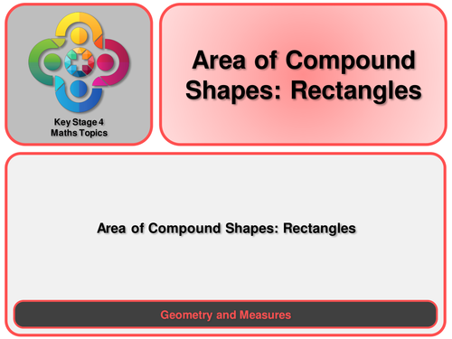 Area of Compound Shapes - Rectangles KS4 | Teaching Resources