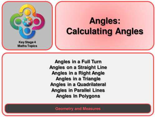 Angles - Calculating Angles KS4 | Teaching Resources Angles - Calculating Angles KS4 | Teaching Resources