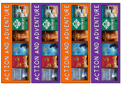 ACTION AND ADVENTURE TEACHING & DISPLAY RESOURCES ENGLISH READING KS2 ...