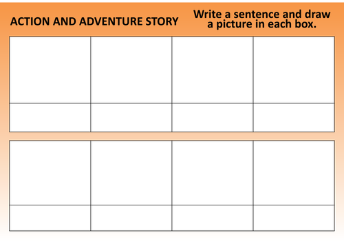 ACTION AND ADVENTURE TEACHING & DISPLAY RESOURCES ENGLISH READING KS2 ...