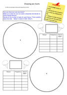 Drawing and interpreting pie charts by araine - Teaching Resources - Tes