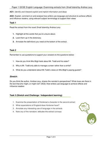 GCSE English 9-1 Paper 1 Fiction resource | Teaching Resources