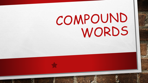 Compound word powerpoint and worksheet | Teaching Resources
