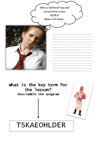 GCSE Business Studies - Stakeholders | Teaching Resources