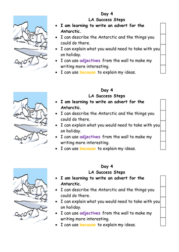 1 week non-fiction literacy planning on emperor penguins and the ...