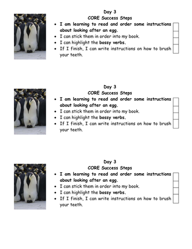 1 week non-fiction literacy planning on emperor penguins and the ...