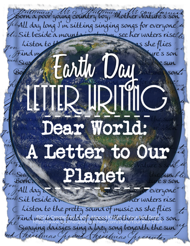 Earth Day Writing Activity: Letter to Our Planet | Teaching Resources