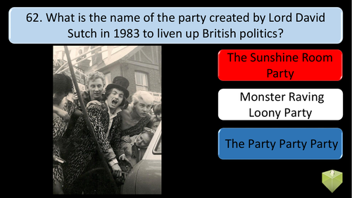 UK Politics Quiz | Teaching Resources