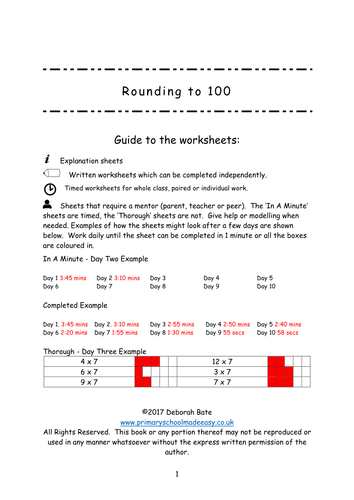 Rounding Numbers to 1, 10, 100 and 1000. | Teaching Resources