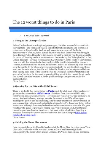 AQA A Level English Language and Literature- Paris Anthology- Remembered Places | Teaching Resources