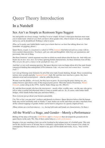 Literary Criticism A-Level - Feminism, Marxism, Psychoanalysis, Queer ...