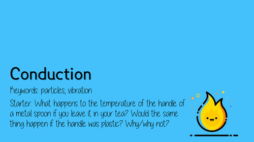 Conduction | Teaching Resources