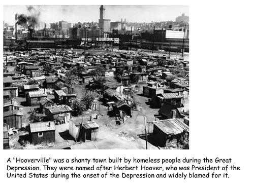 AQA GCSE History (2016 spec) - Life during the Depression in the USA ...