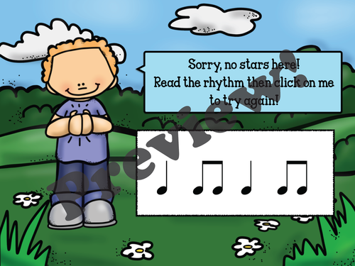 Catie the Rock Star! Interactive Rhythm Game for Google Slides/ Adobe ...