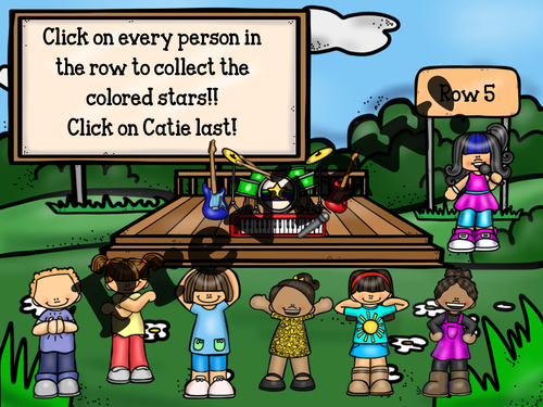 Catie the Rock Star! Interactive Recorder BAG Game for Google Slides ...