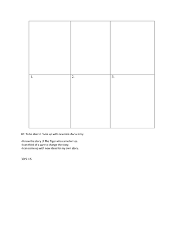 Tiger who came to tea resources | Teaching Resources