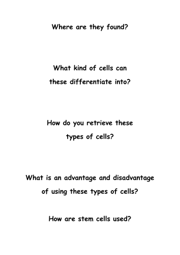 NEW GCSE AQA B2 Cell division whole unit | Teaching Resources
