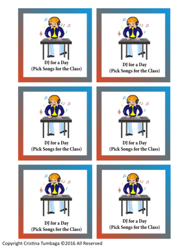 Reward Coupons for Classroom Management | Teaching Resources