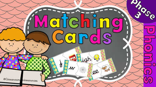 Phase 3 Matching cards | Teaching Resources