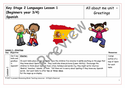 Spanish Greetings lesson and resources | Teaching Resources