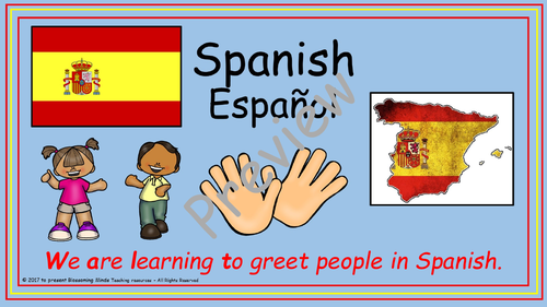 Spanish Greetings lesson and resources | Teaching Resources
