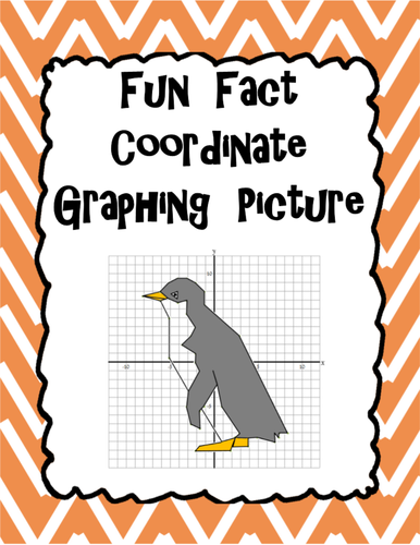 Penguin Mystery Coordinate Graphing Picture | Teaching Resources