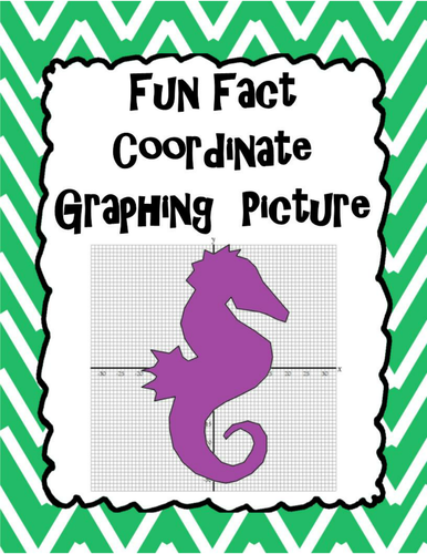 Seahorse Mystery Coordinate Graphing Picture | Teaching Resources