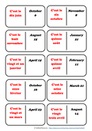 French Dates Games | Teaching Resources