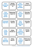 French Dates Games | Teaching Resources