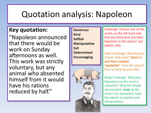 Animal Farm Chapter 6 | Teaching Resources