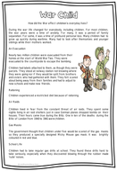 Reading Comprehension WW2 Evacuees With Skill Specific Question Sheets ...