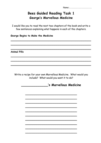 Guided Reading Tasks (5) | Teaching Resources Guided Reading Tasks (5) | Teaching Resources