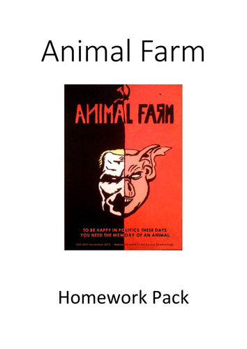 Animal Farm: Complete Scheme of Work | Teaching Resources