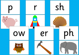 Grapheme flash cards display | Teaching Resources