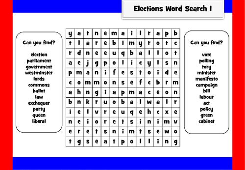 Election Puzzle Pack | Teaching Resources