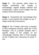 A Level Biology Cell Mediated Immunity Lesson & Activities | Teaching ...